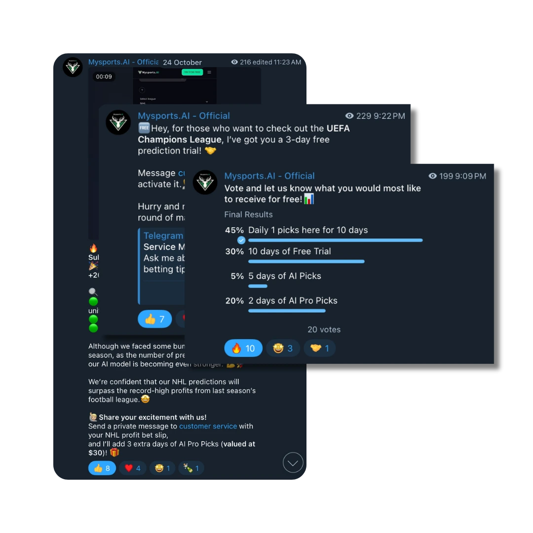 Mysports AI - Free AI Sports Predictions | Most Accurate Picks